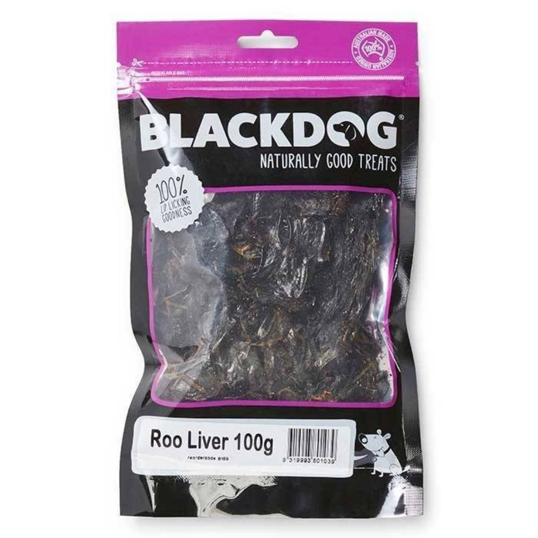 BlackDog Roo Liver 100g – PET DESTINATION