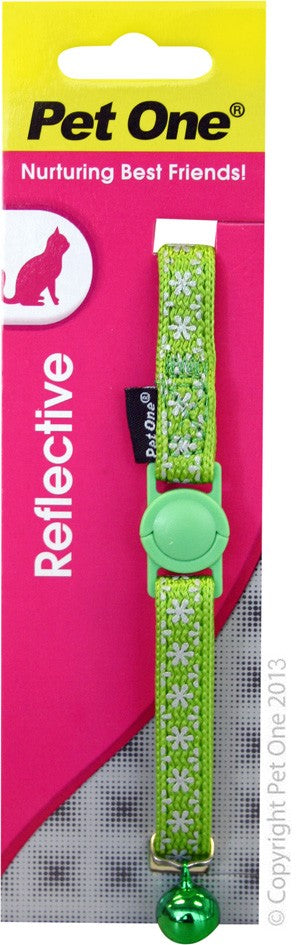 Pet One Cat Collar Green Snow 22.5cm – PET DESTINATION